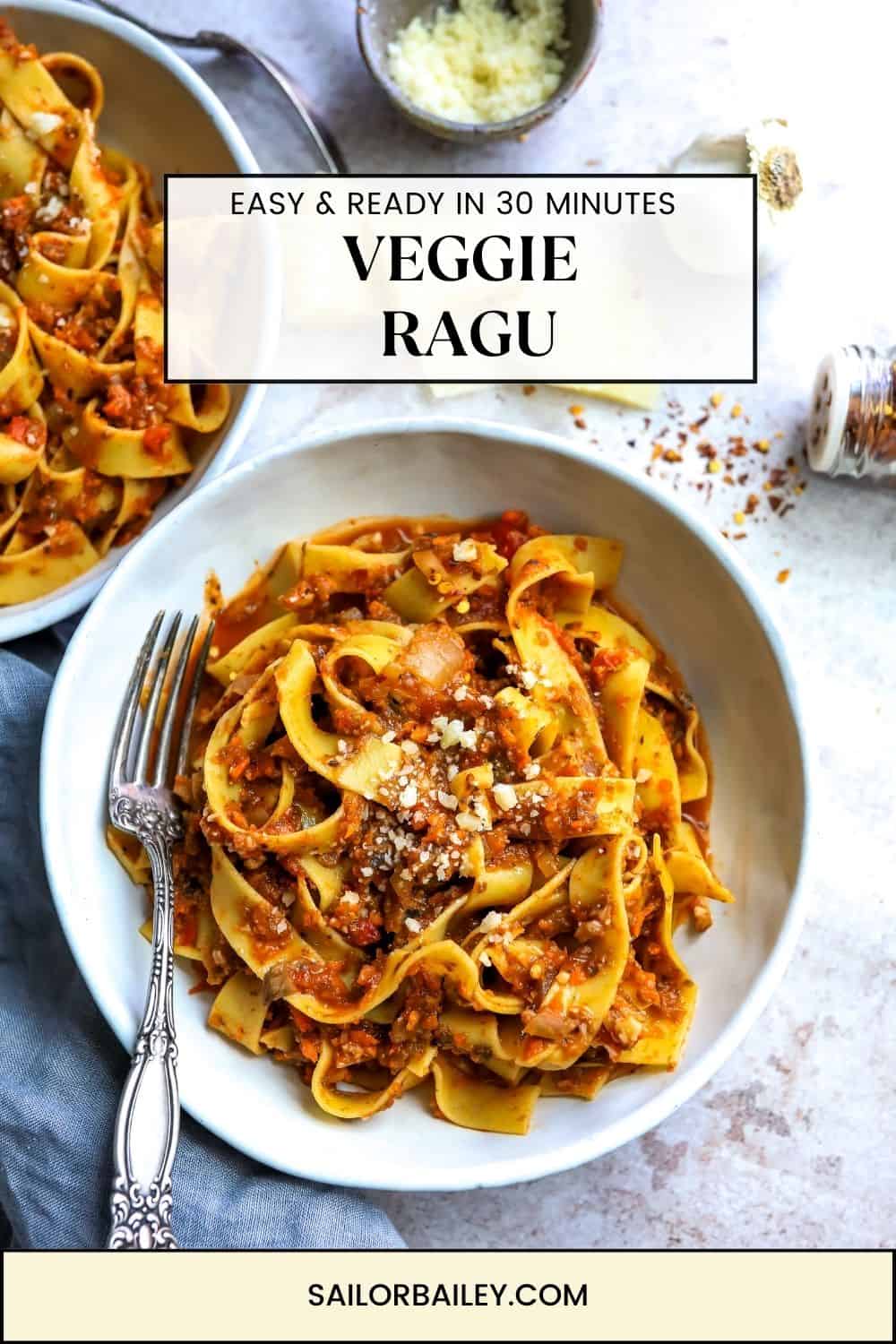 Veggie Ragu