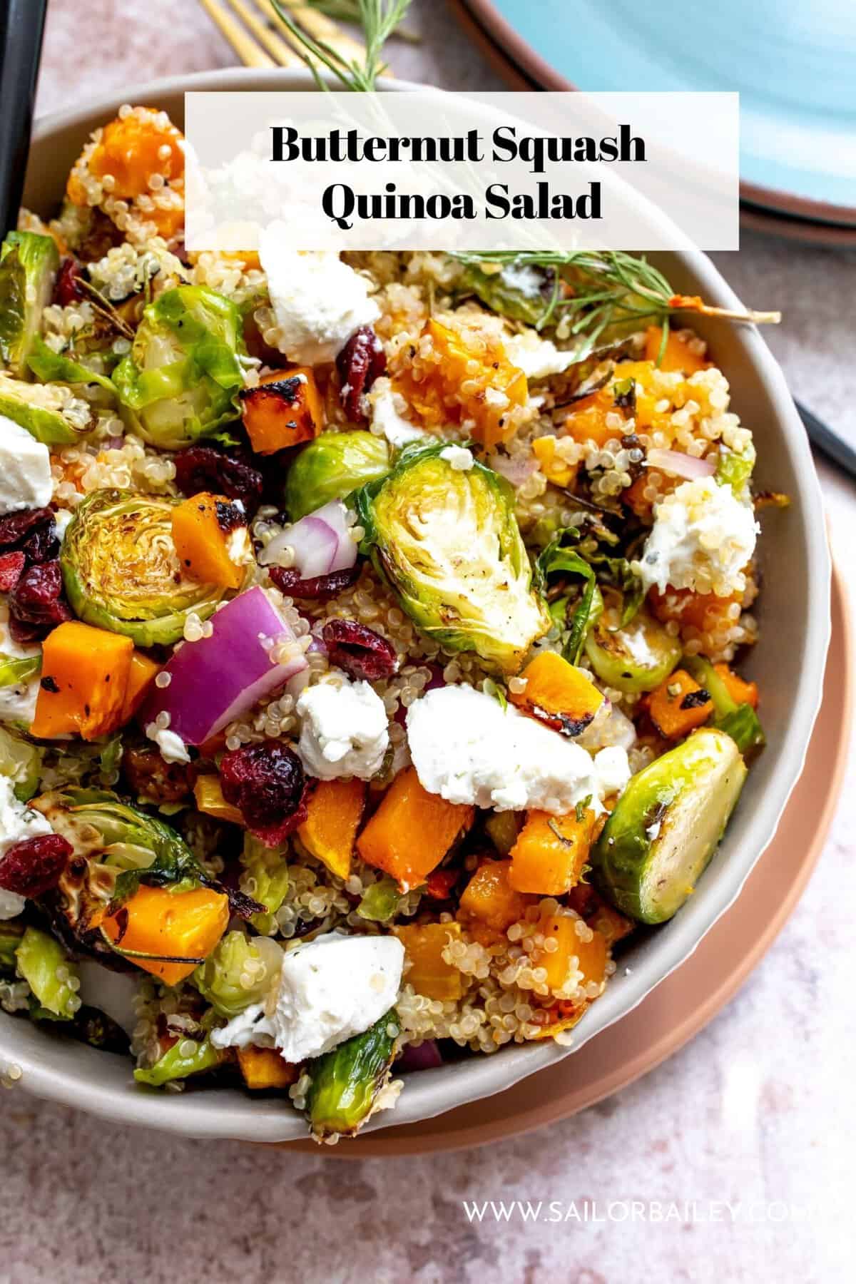 butternut squash quinoa salad