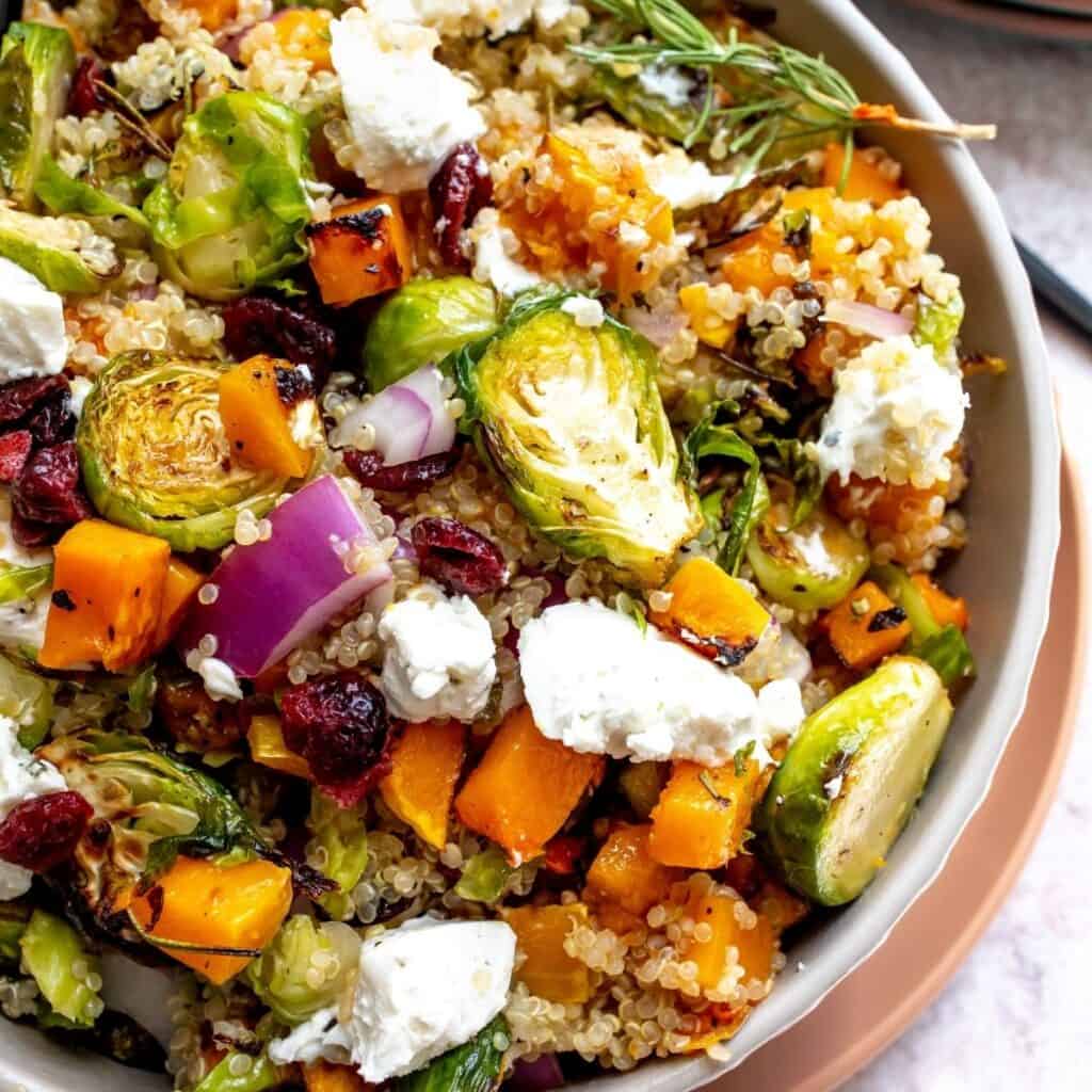 butternut squash quinoa salad