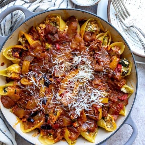 Veggie Stuffed Shells