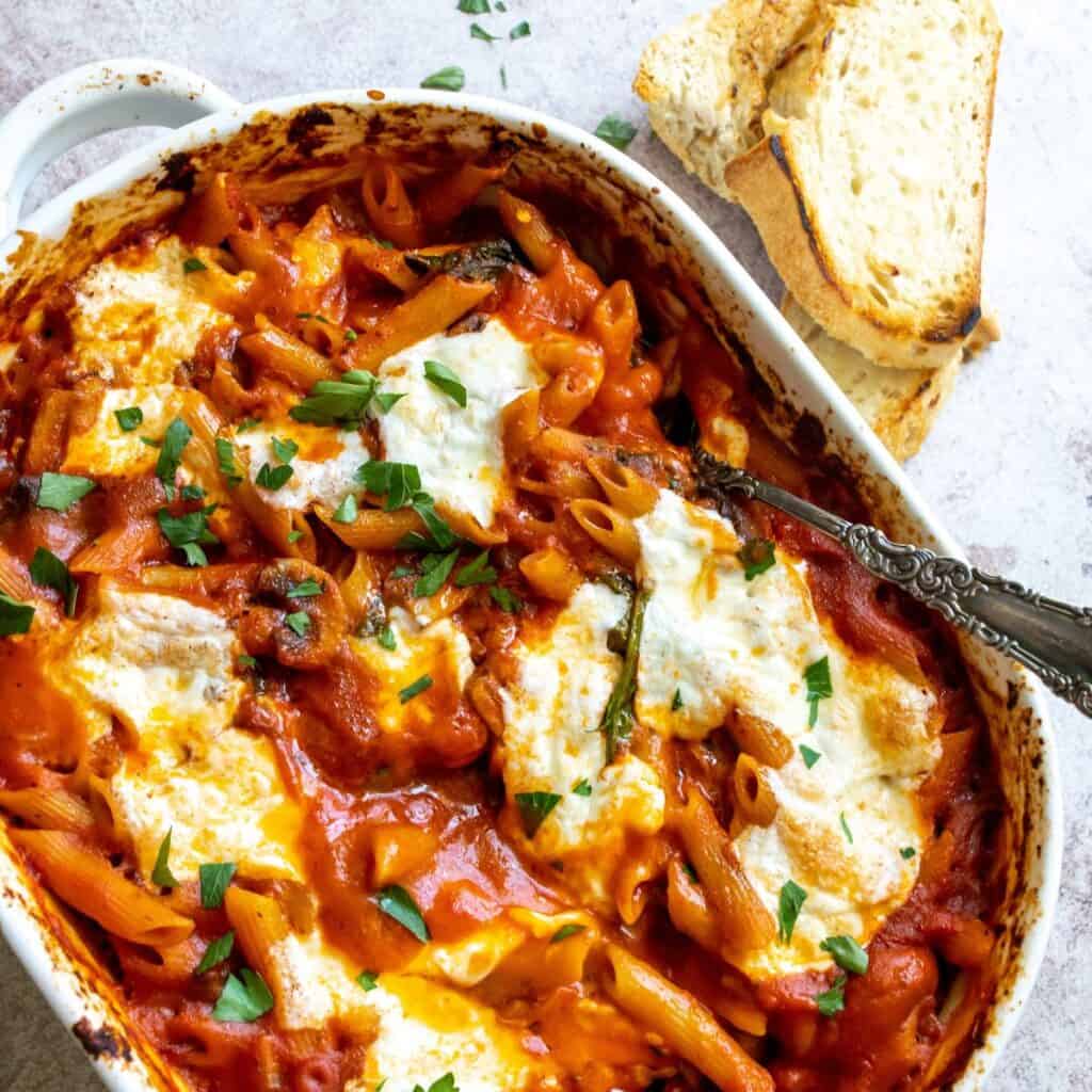 Baked Penne Pasta