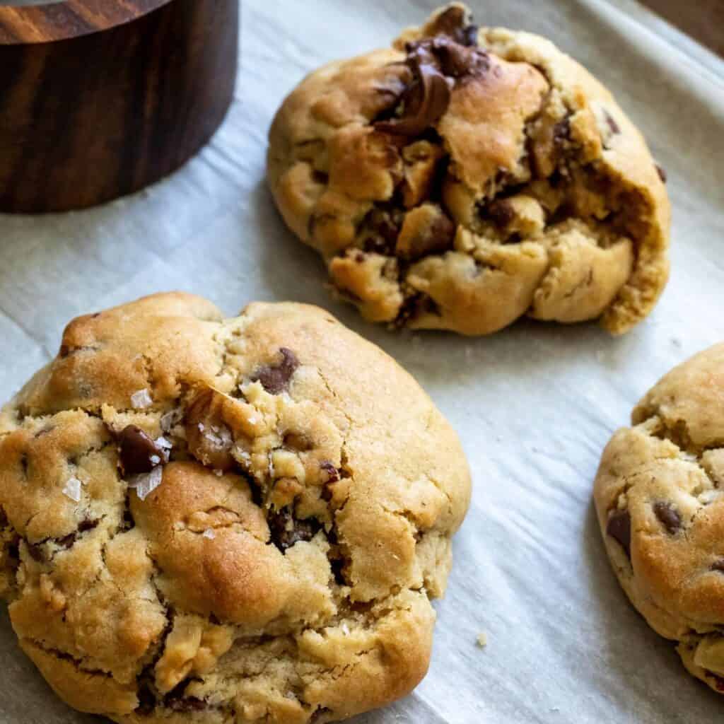 Chocolate Chip Levain Cookies.