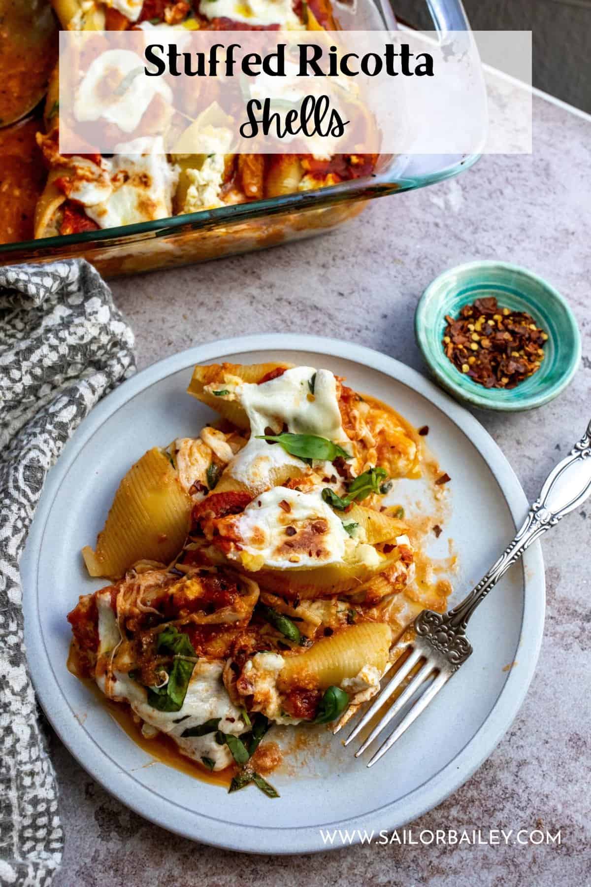 Ricotta Stuffed Shells
