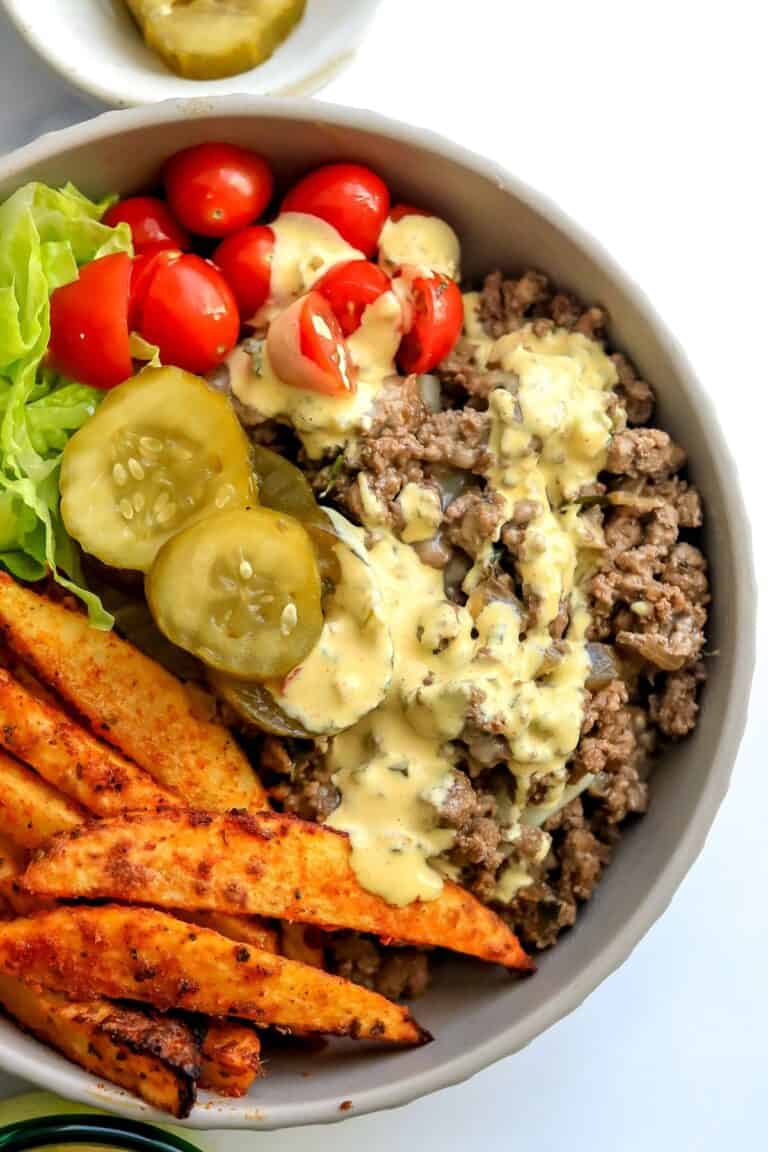 Cheeseburger Bowls