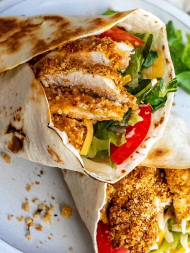 Cajun Chicken Wrap