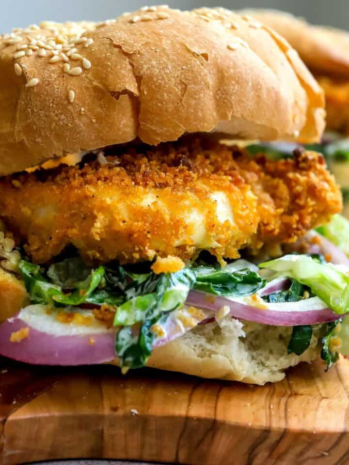 Chicken Caesar Smashed Tacos - Sailor Bailey