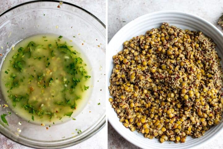 Quinoa Lentil Salad
