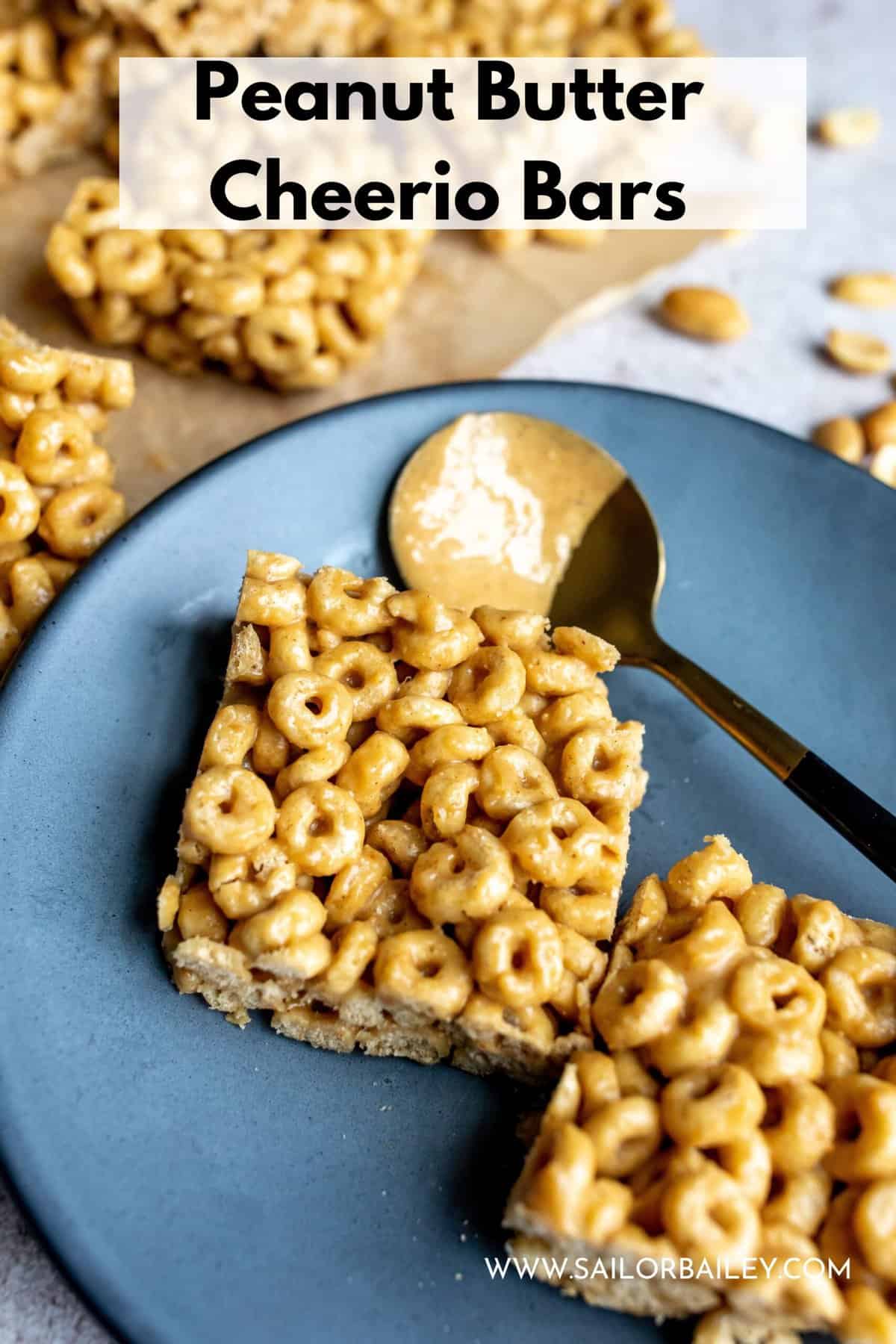 Peanut Butter Cheerio Bars
