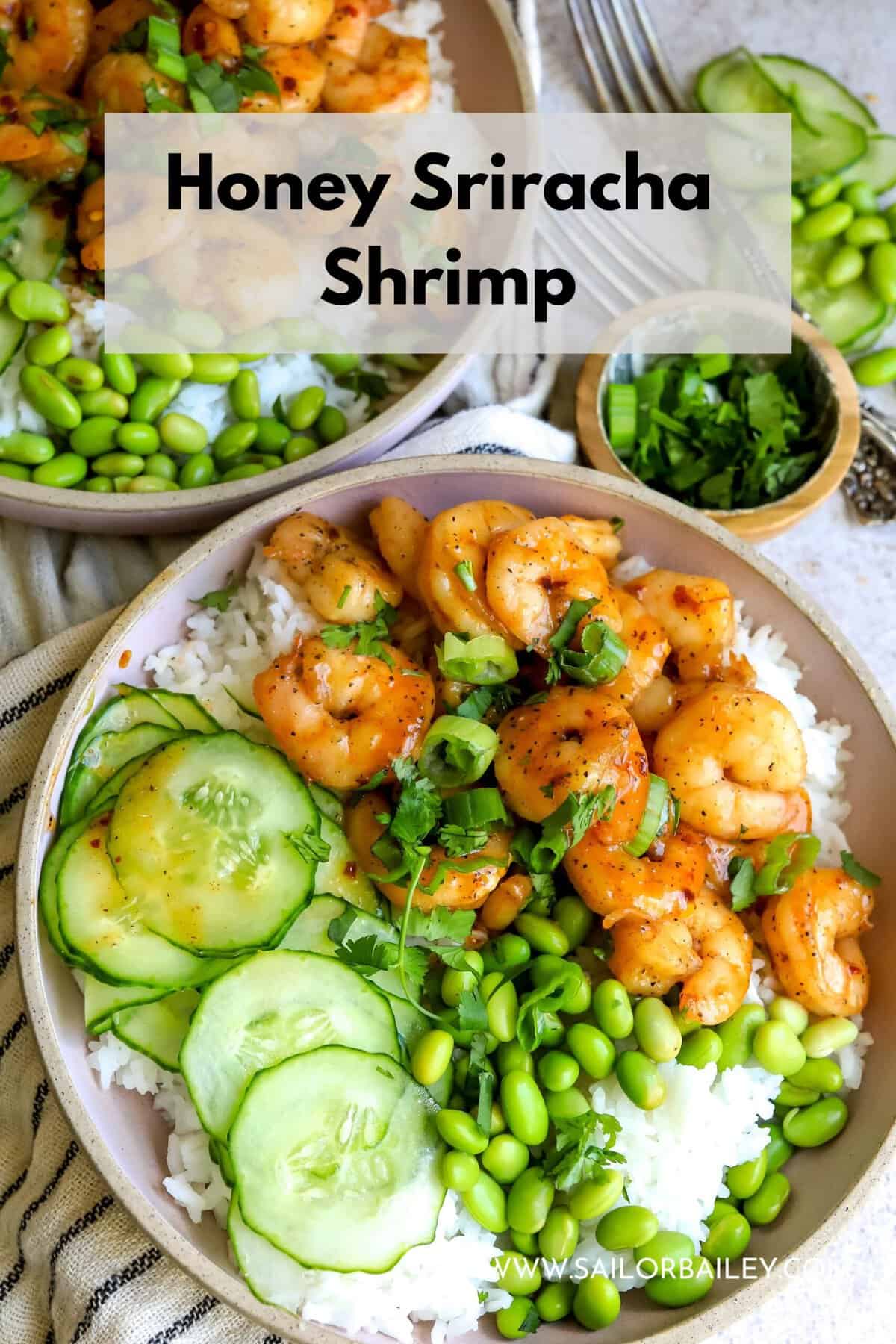 Honey Sriracha Shrimp