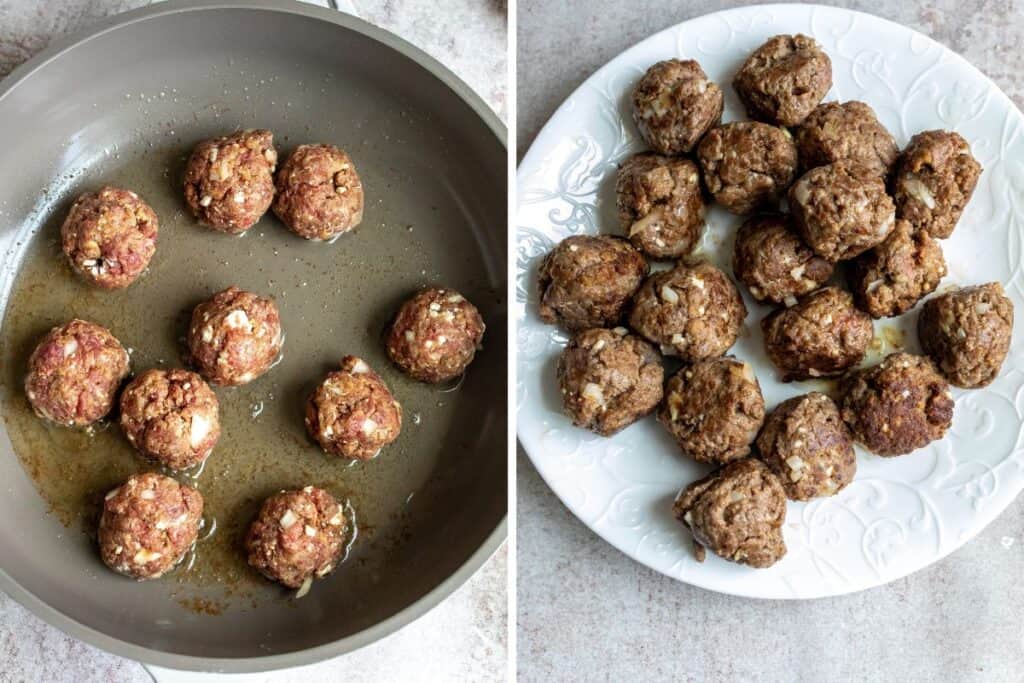 Meatballs and Rice