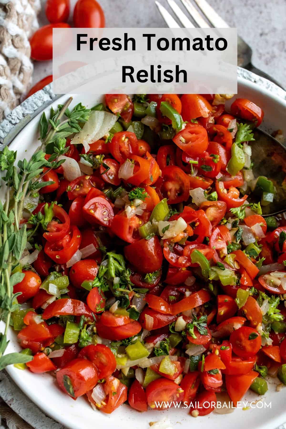 Tomato Relish - Sailor Bailey