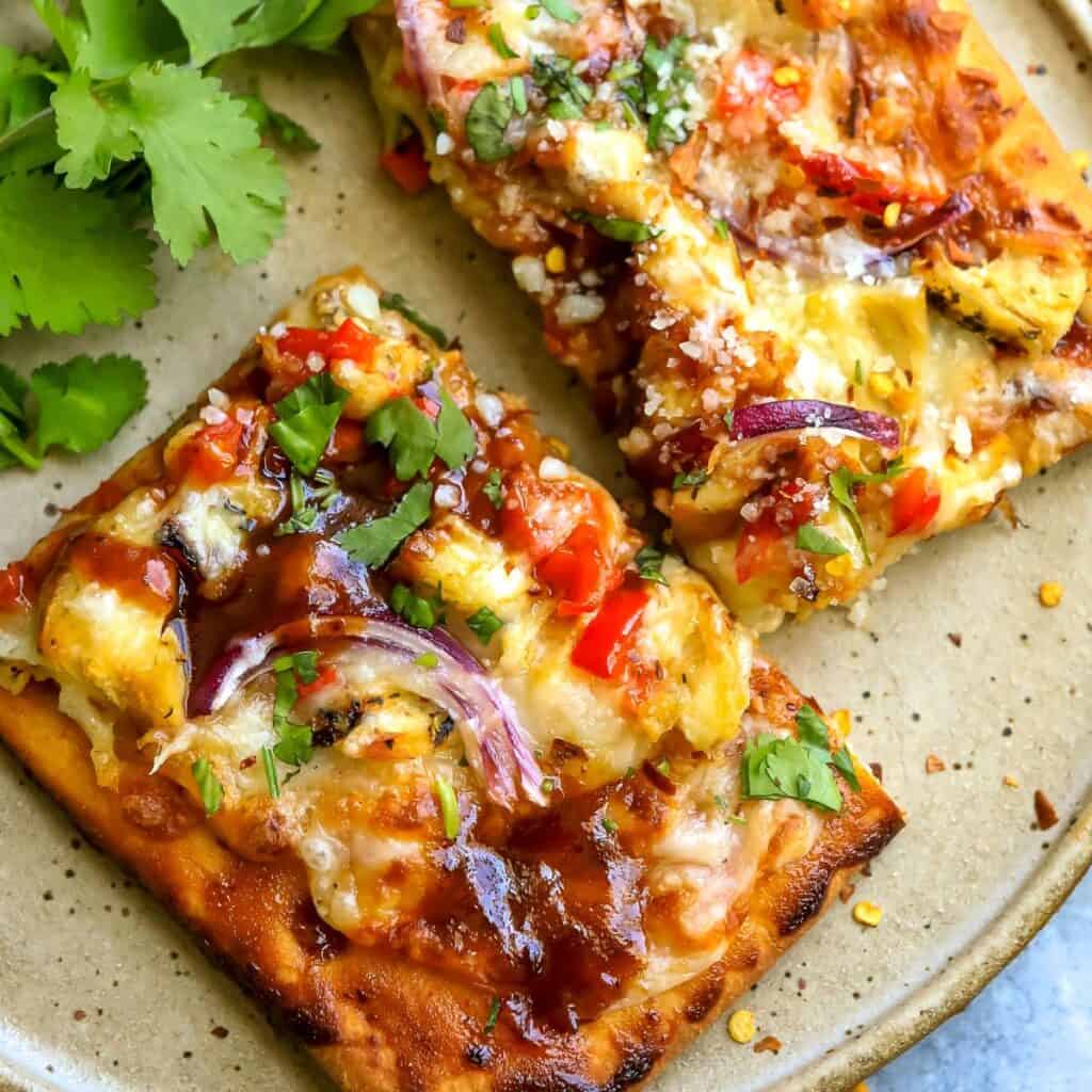 BBQ Chicken Flatbread - Sailor Bailey