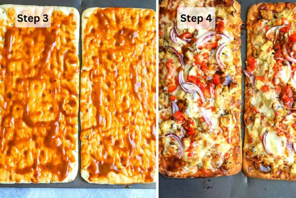 BBQ Chicken Flatbread - Sailor Bailey