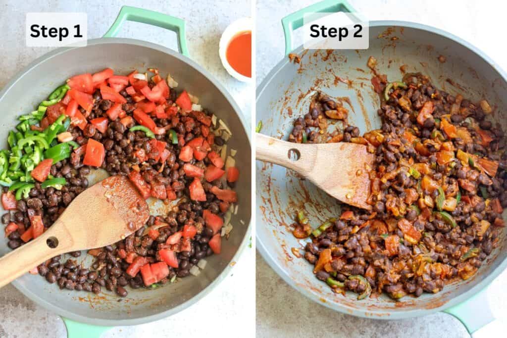 Black Bean Crunch Wrap Supreme - Sailor Bailey