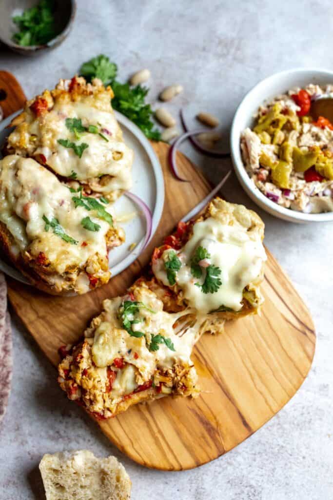 Open Face Tuna Melts - Sailor Bailey