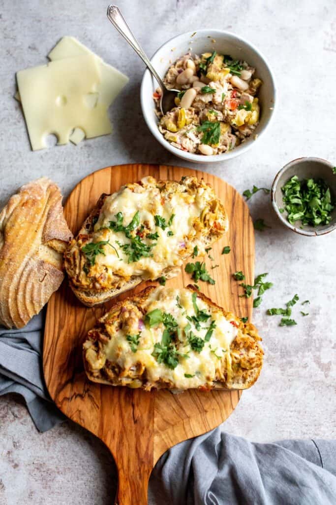 Open Face Tuna Melts - Sailor Bailey