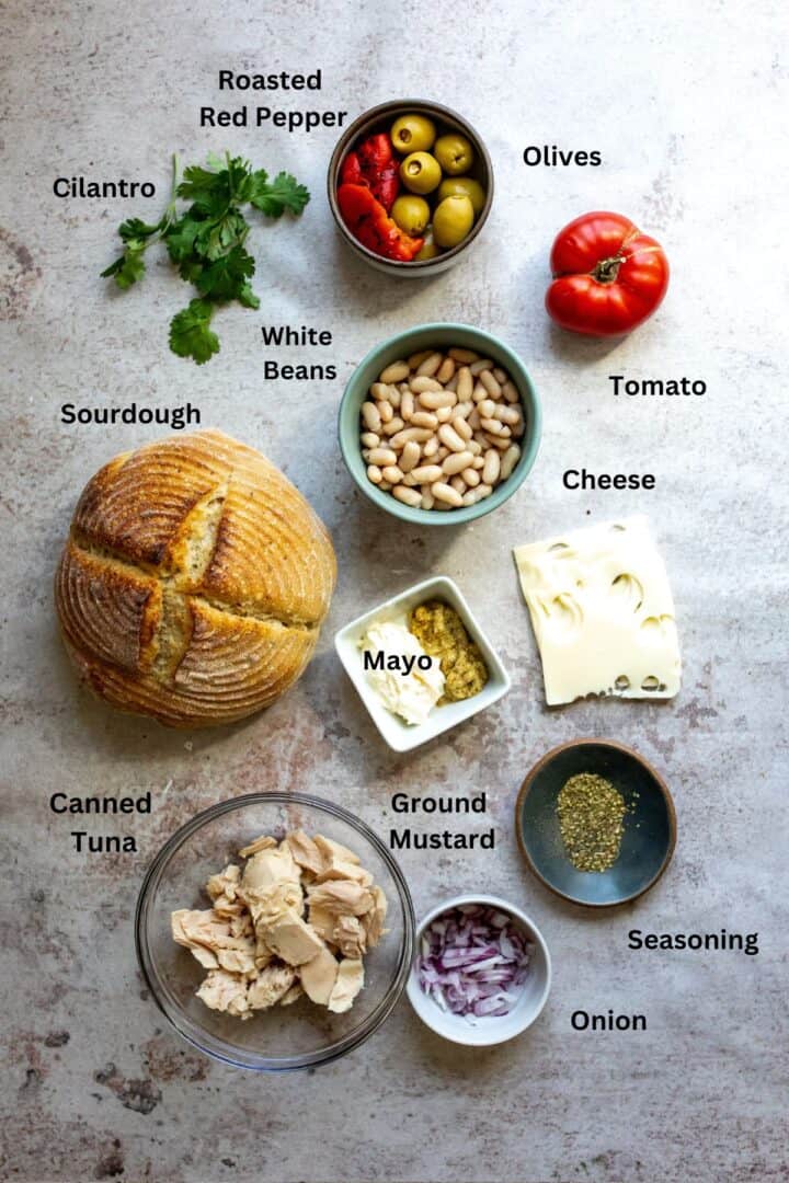 Open Face Tuna Melts - Sailor Bailey