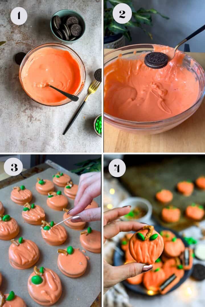 Halloween Pumpkin Cookies - Sailor Bailey