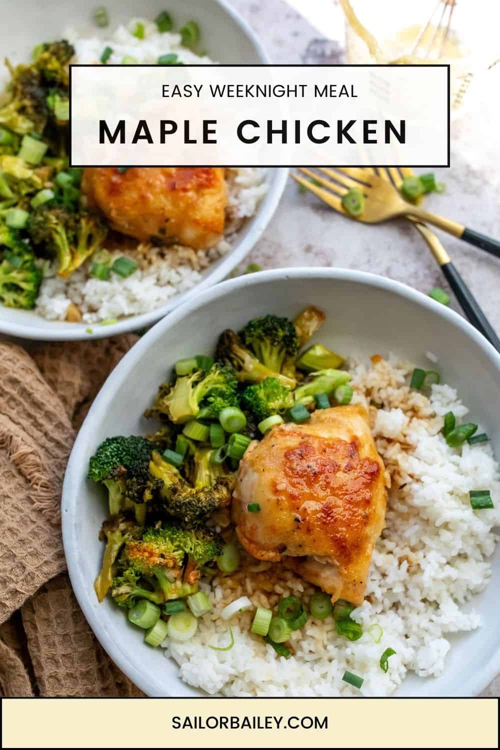 Maple Chicken - Sailor Bailey