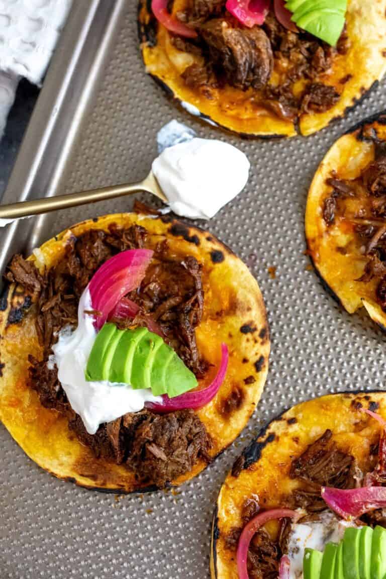 Shredded Beef Tacos - Sailor Bailey