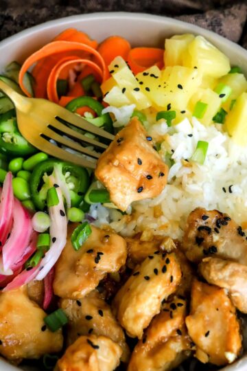 Chicken Poke Bowl - Sailor Bailey