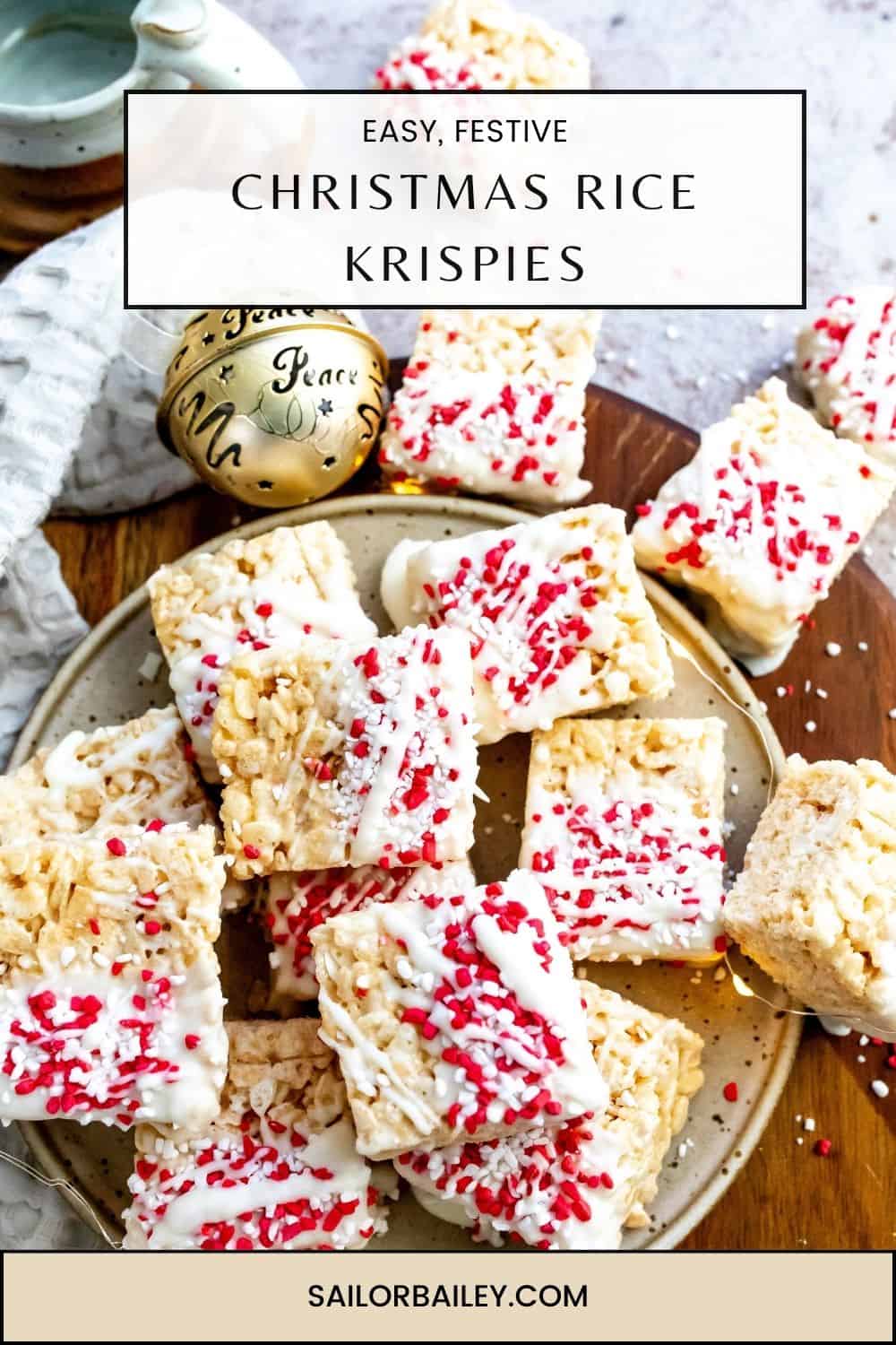 Christmas Rice Krispies - Sailor Bailey