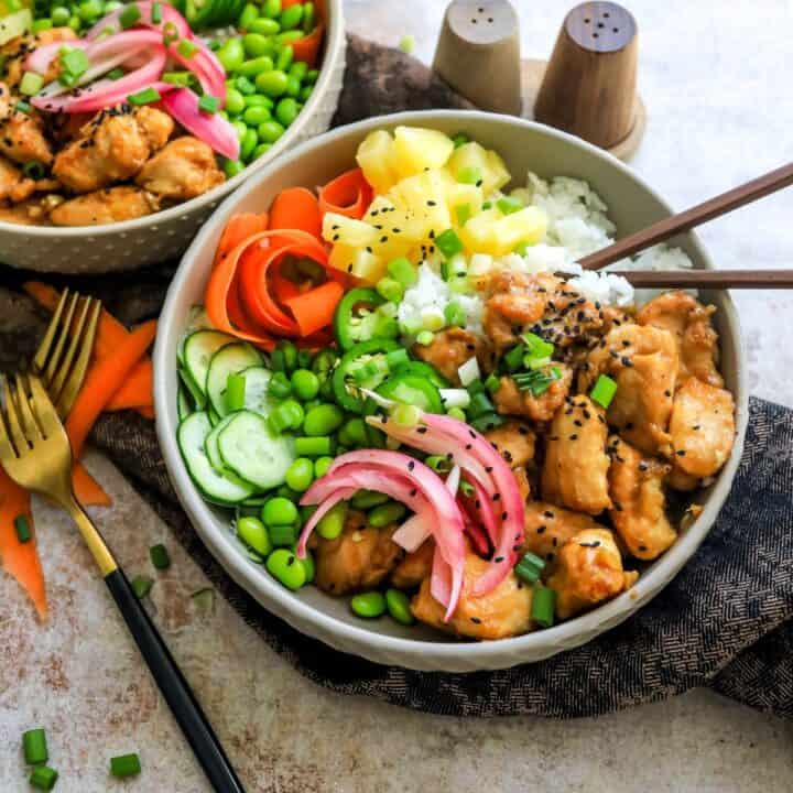 Chicken Poke Bowl - Sailor Bailey
