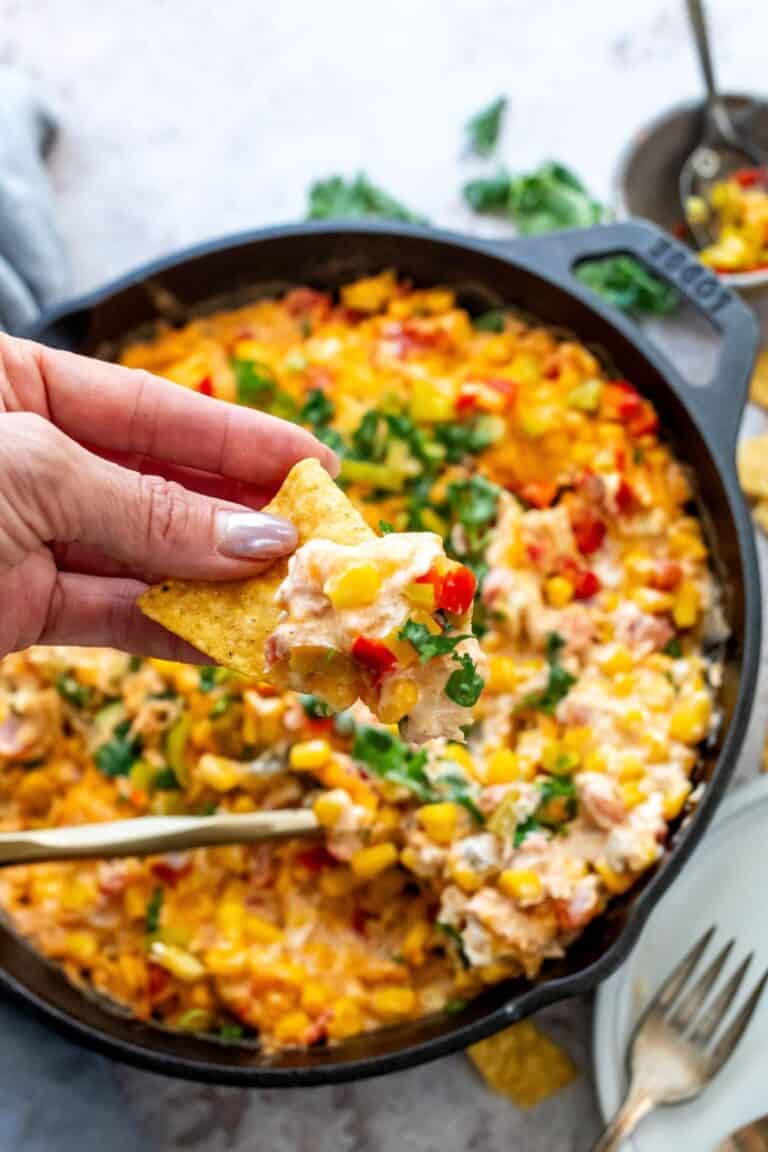 Cream Cheese Corn Dip - Sailor Bailey