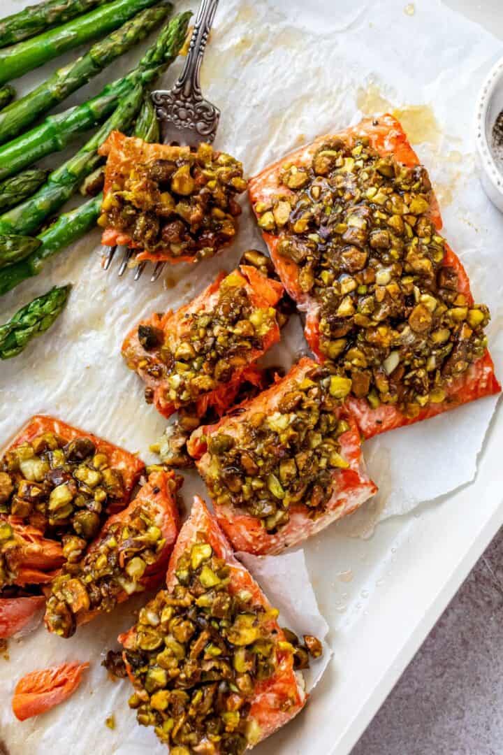 Pistachio Crusted Salmon - Sailor Bailey