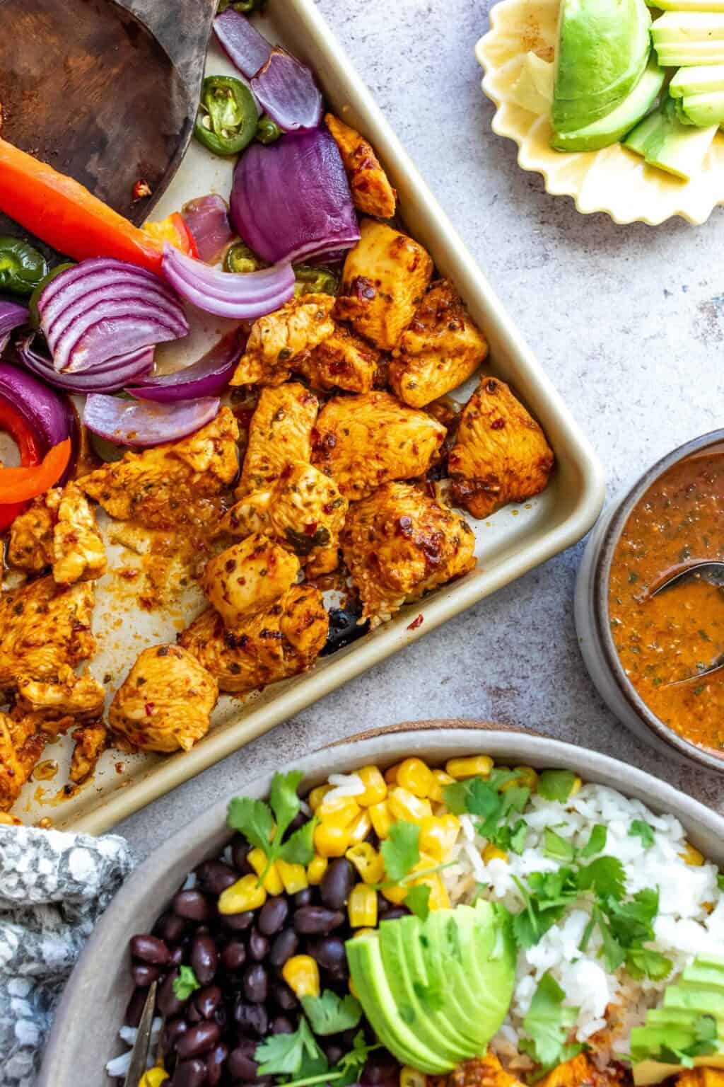 Southwest Chicken Bowl - Sailor Bailey