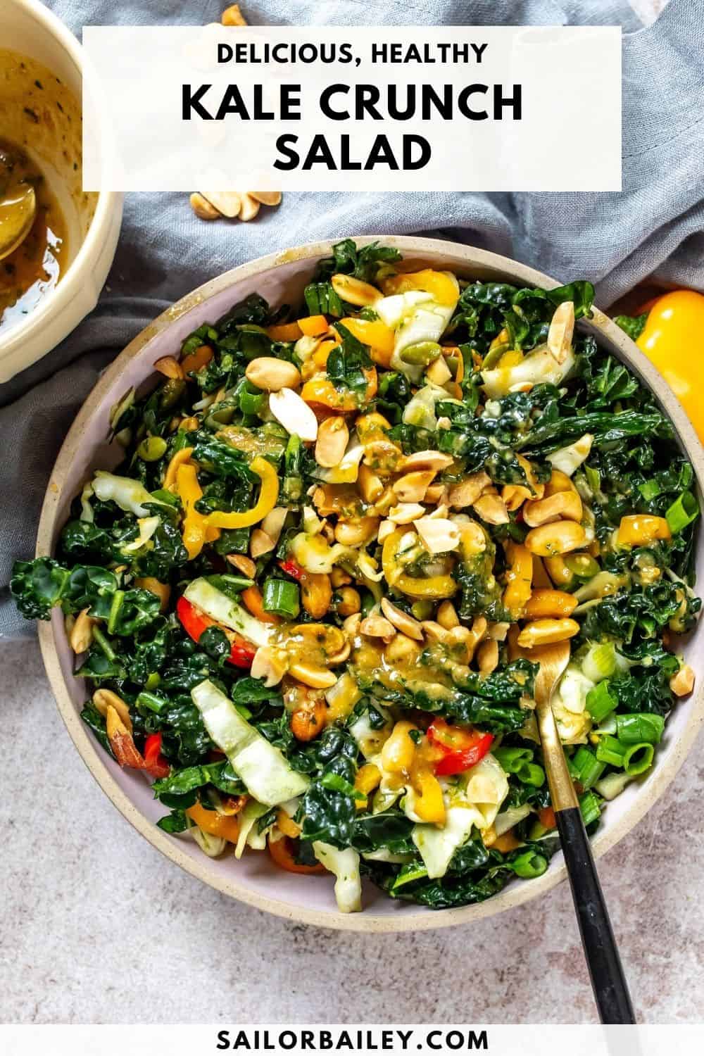 Kale Crunch Salad - Sailor Bailey
