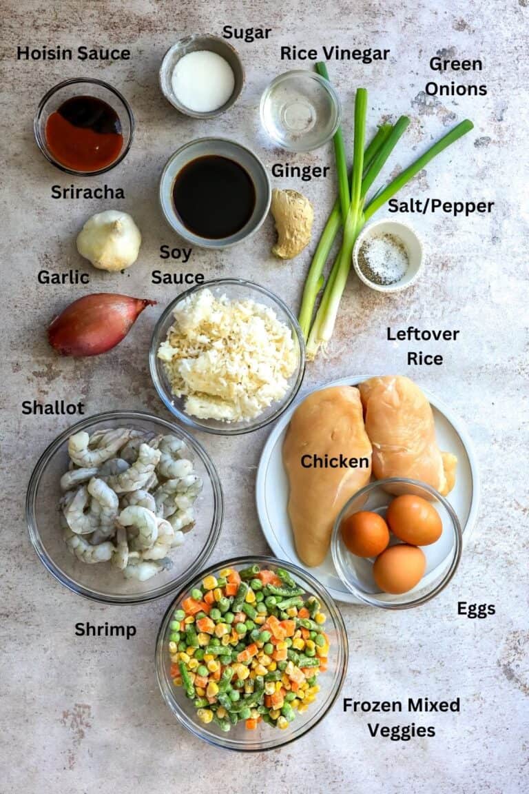 Chicken And Shrimp Fried Rice - Sailor Bailey