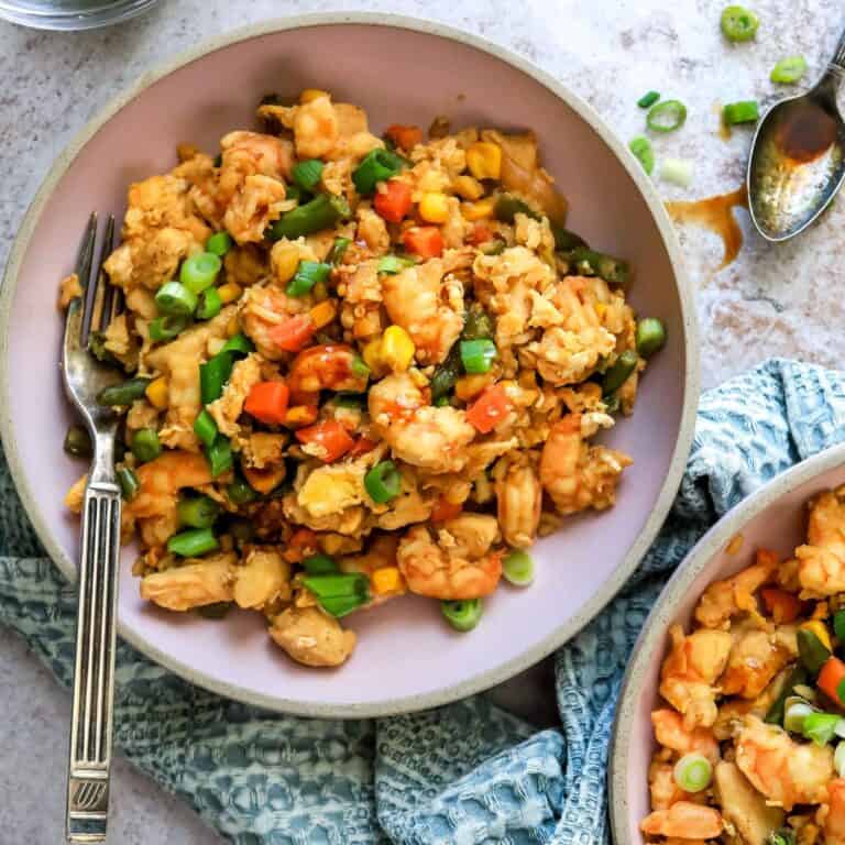 Chicken And Shrimp Fried Rice - Sailor Bailey