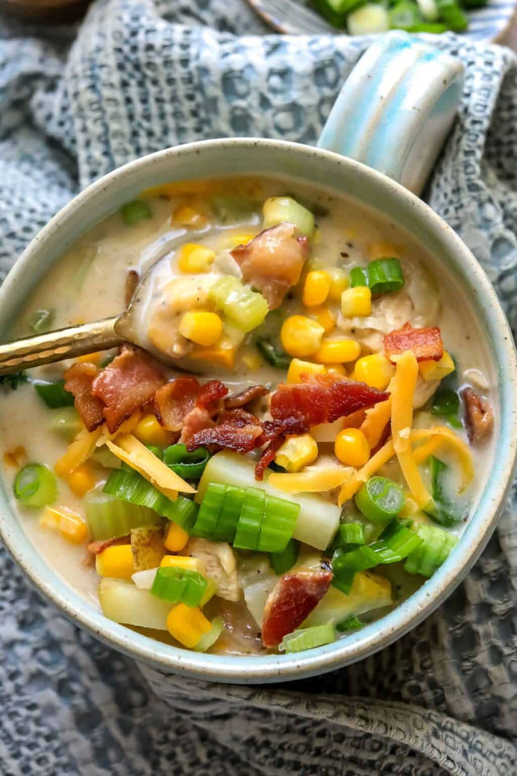 Chicken Corn Chowder - Sailor Bailey
