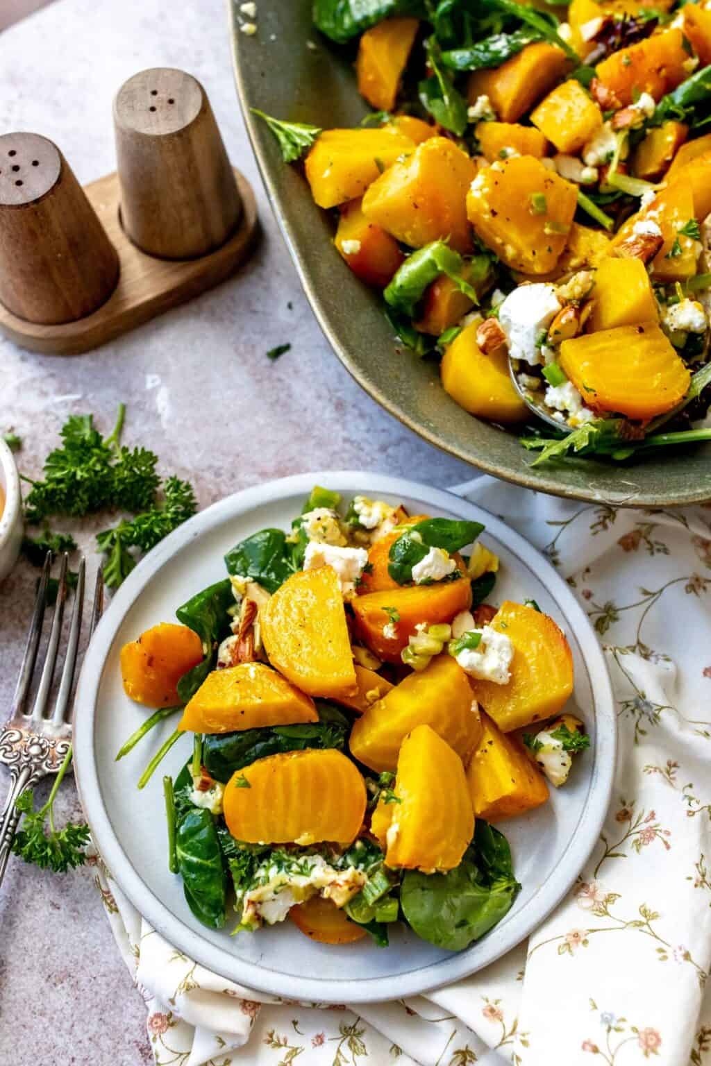 Roasted Golden Beets - Sailor Bailey