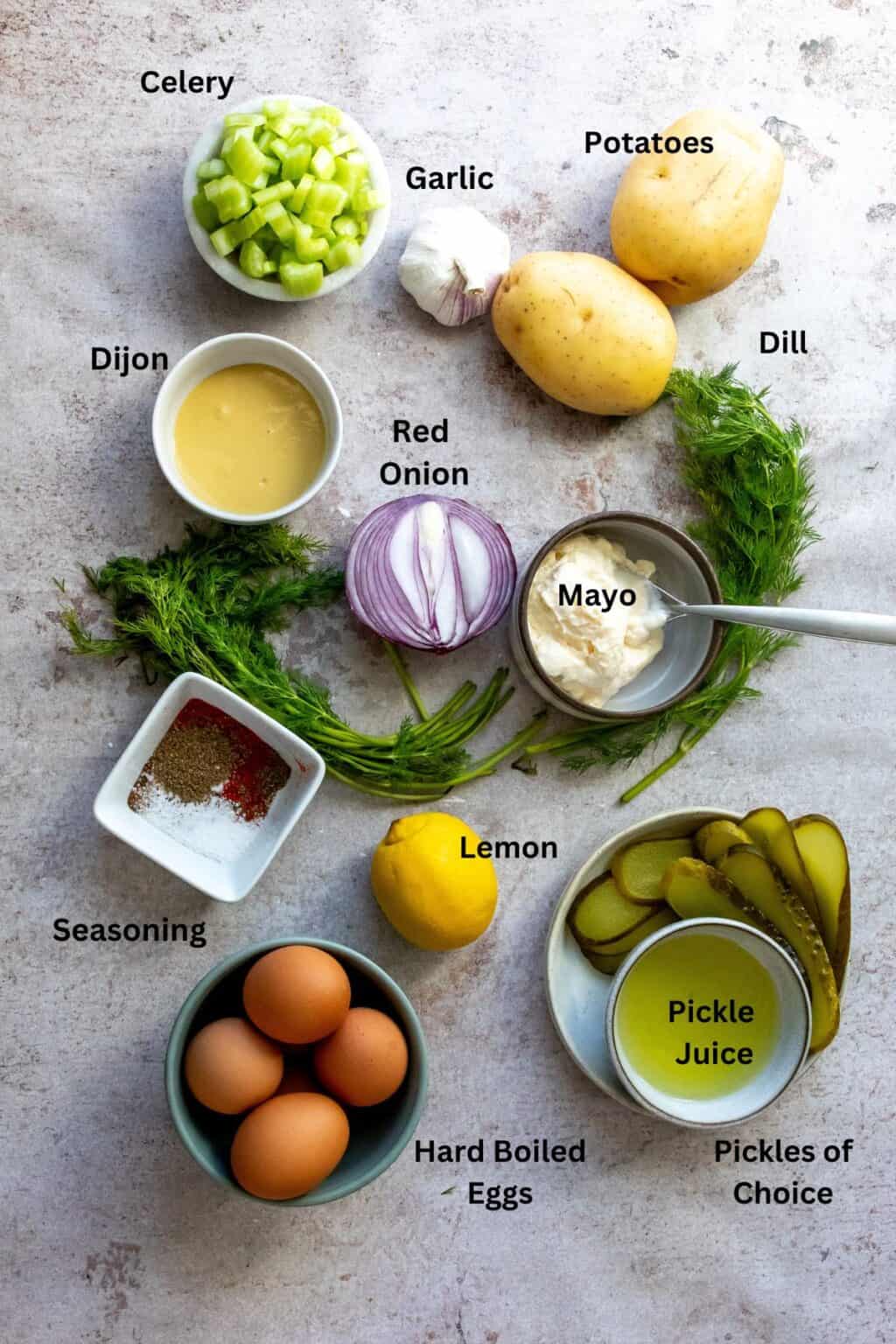 Dill Pickle Potato Salad - Sailor Bailey