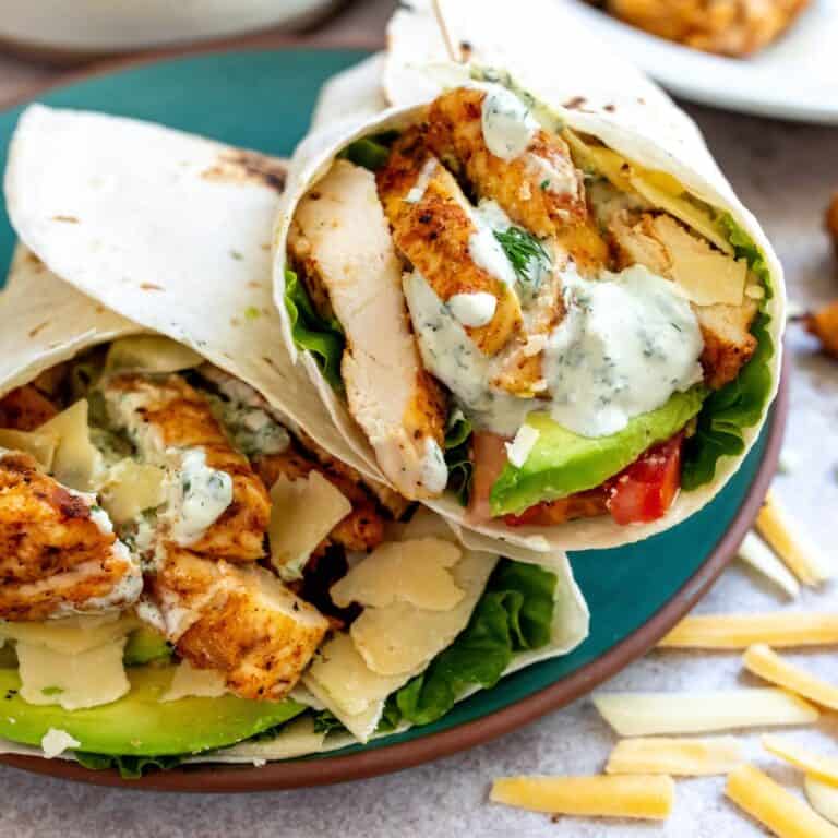 10 Healthy Wraps Recipes - Sailor Bailey