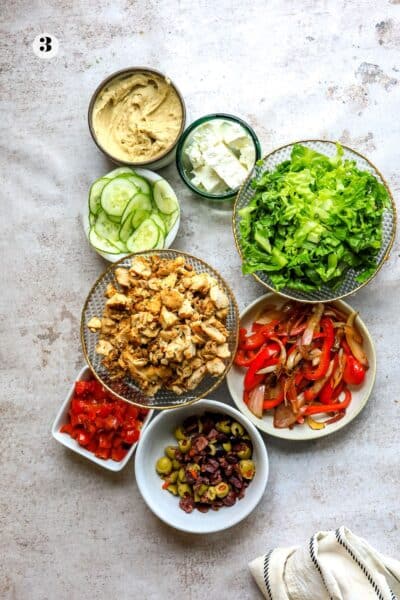Mediterranean Wraps - Sailor Bailey