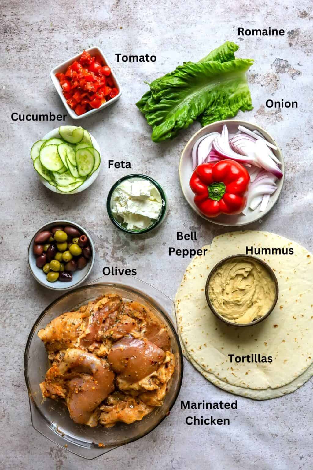 Mediterranean Wraps - Sailor Bailey