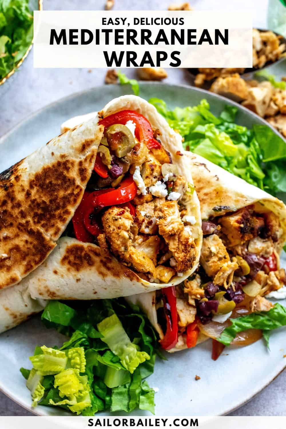 Mediterranean Wraps - Sailor Bailey