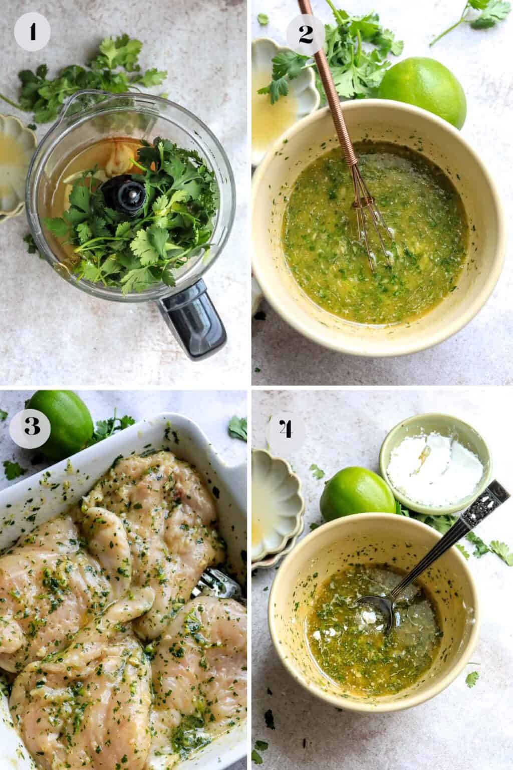 Cilantro and Lime Chicken Marinade - Sailor Bailey
