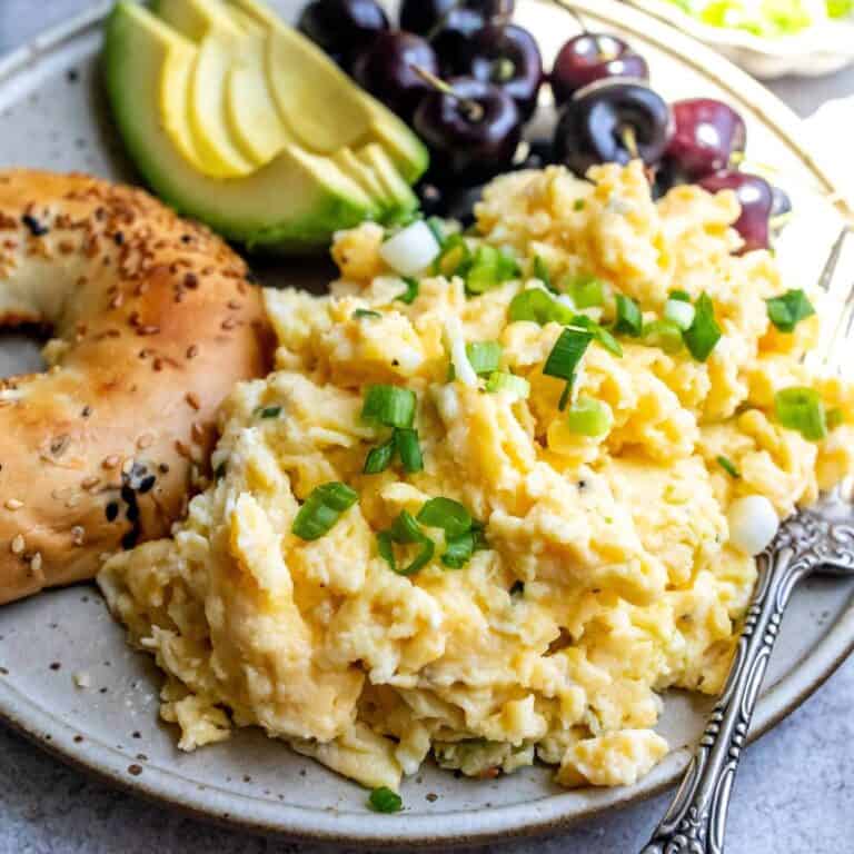 Cottage Cheese With Scrambled Eggs - Sailor Bailey