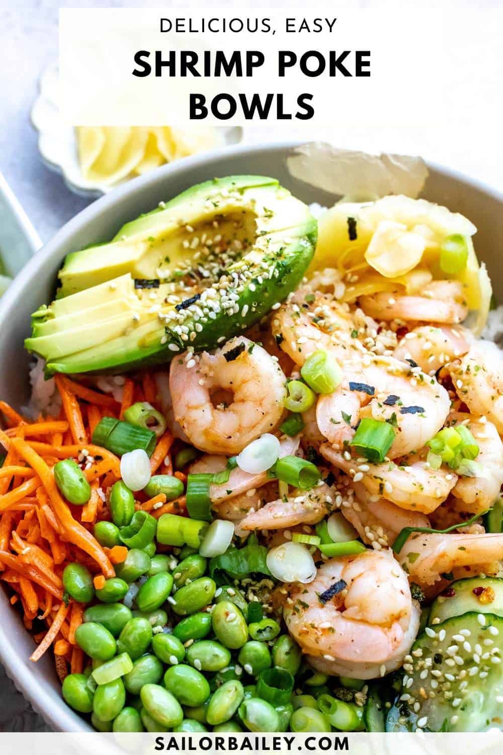 Shrimp Poke Bowl - Sailor Bailey