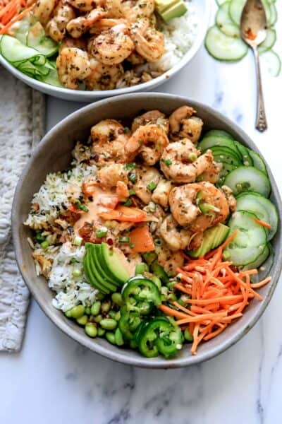 Shrimp Poke Bowl - Sailor Bailey