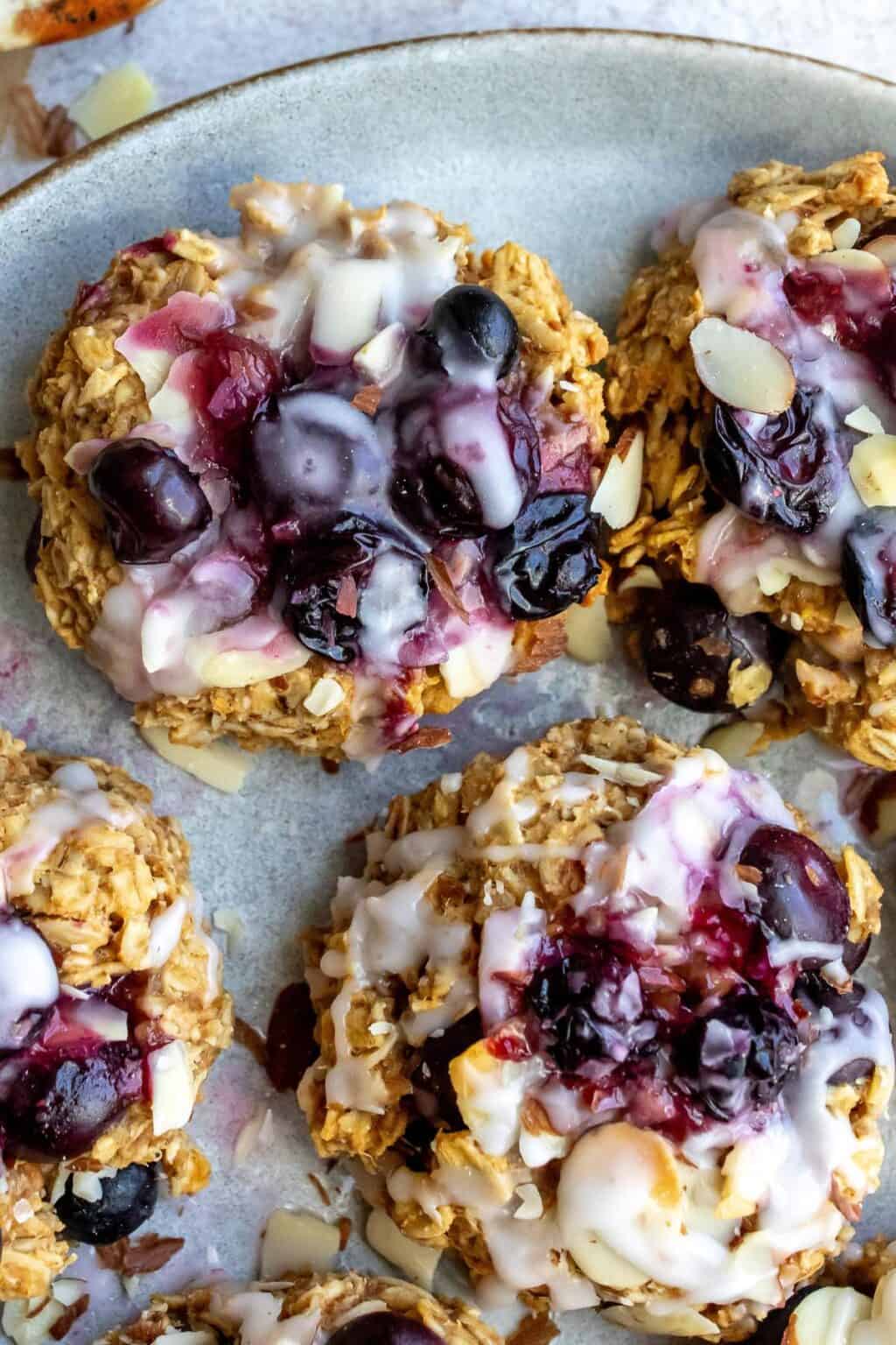 Blueberry Oat Cookies