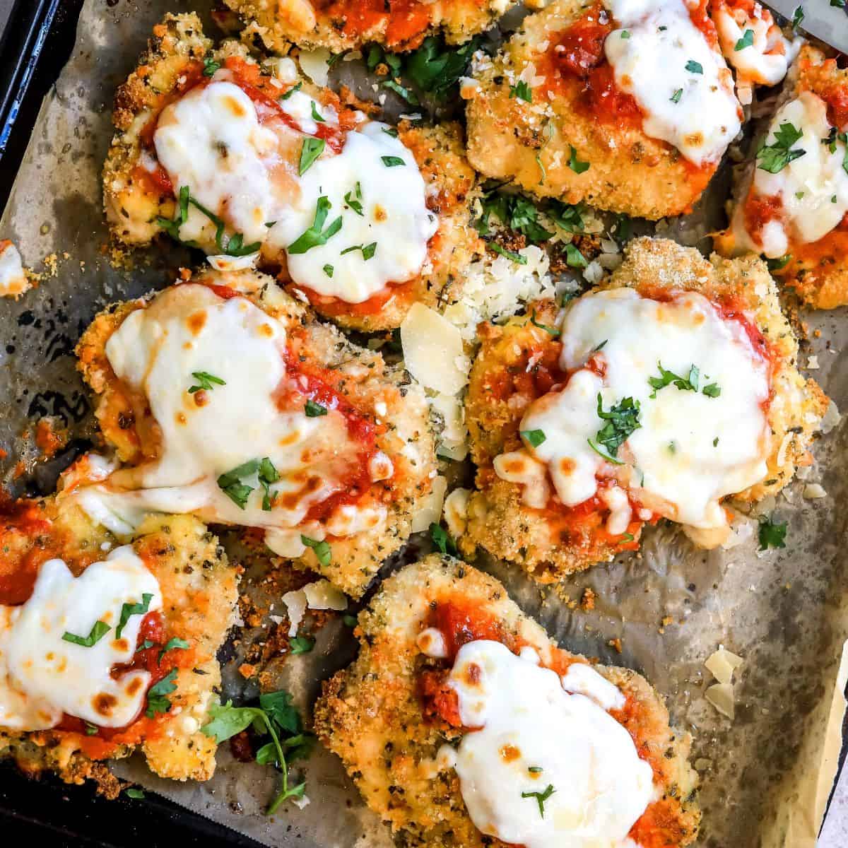 Parmesan Chicken Thighs - Sailor Bailey