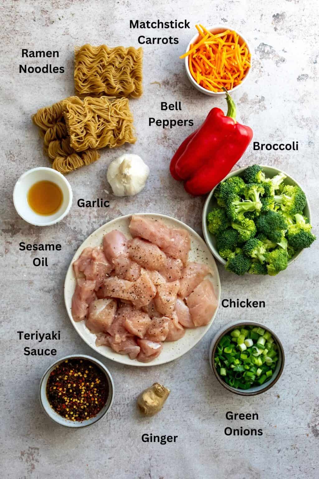 Teriyaki Chicken Ramen - Sailor Bailey