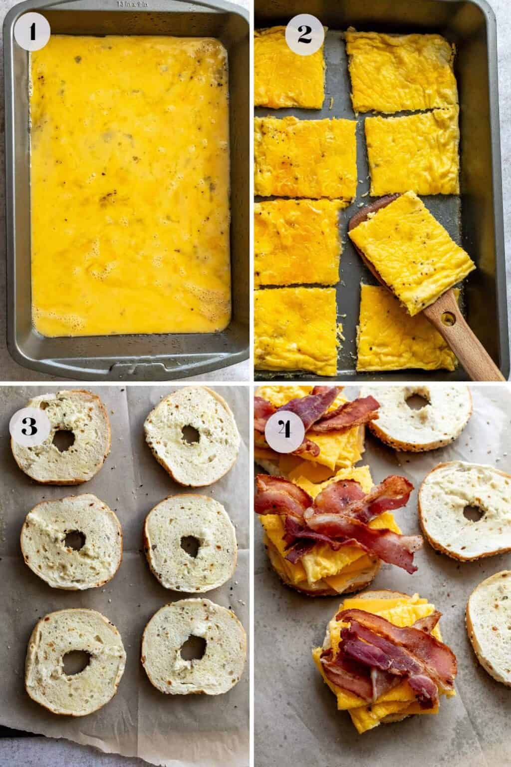 Freezer Breakfast Sandwiches {Easy & Customizable} - Sailor Bailey
