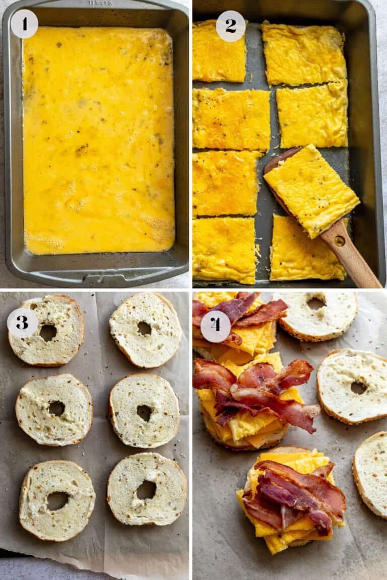 Freezer Breakfast Sandwiches {Easy & Customizable} - Sailor Bailey