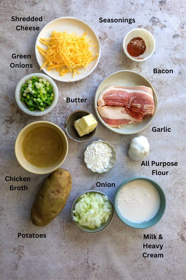 Loaded Cheesy Potato Soup Sailor Bailey